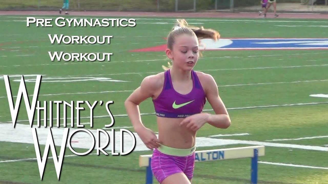 Pre Gymnastics Workout Workout | Whitney - YouTube