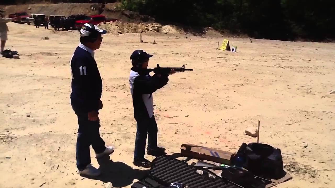 Open firing range - YouTube