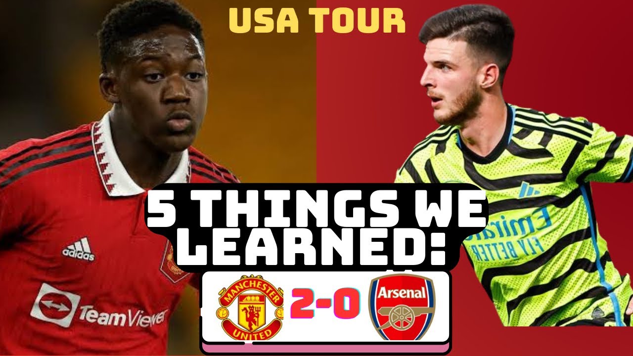 Manchester United 2-0 Arsenal | Practical Review | Maino is Star ...