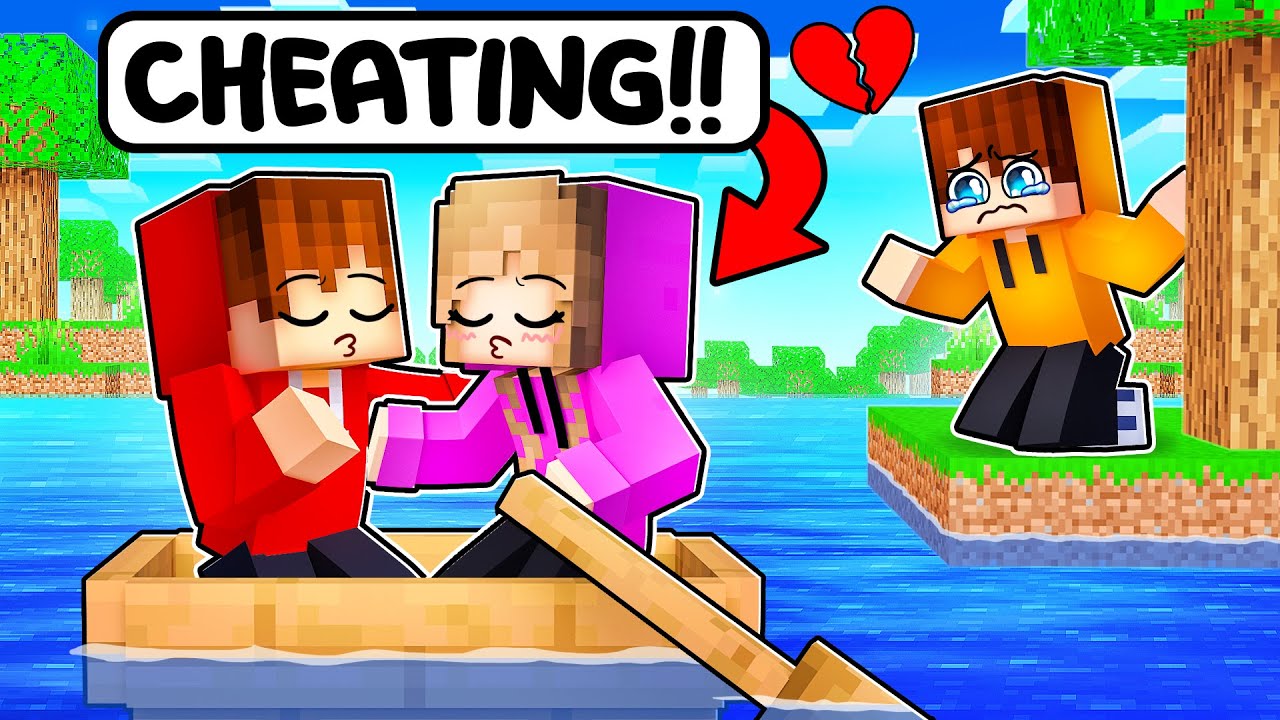 I Cheated on Jamesy in Minecraft! - YouTube