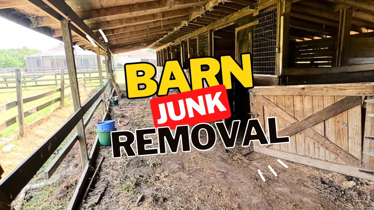 Watch This Messy Barn Be Turned Back To It’s Beautiful Clean State ...