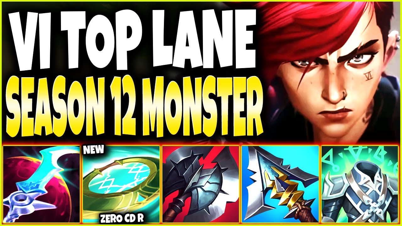 Season 12 Max Pen VI TOP LANE is a MONSTER ~ Zero Seconds CD R 🔥 LoL ...