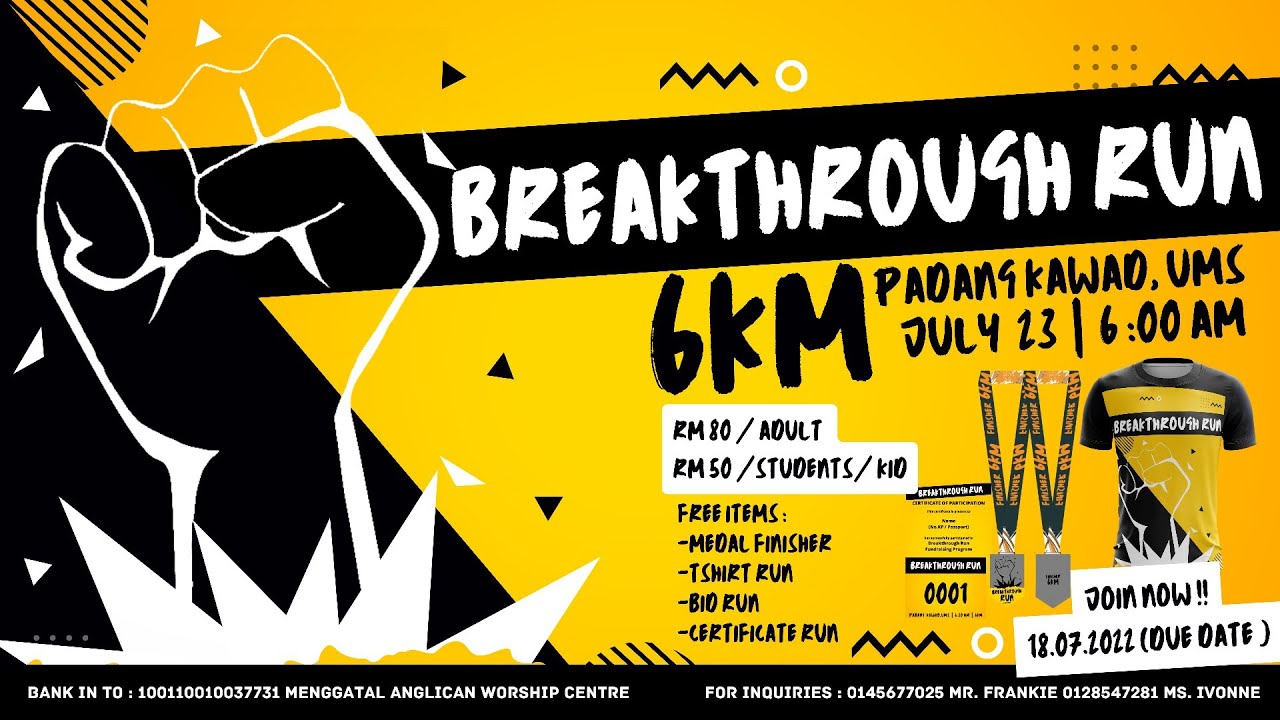 Video Promo | Breakthrough Run | 23.07.2022 | Register Now ! - YouTube