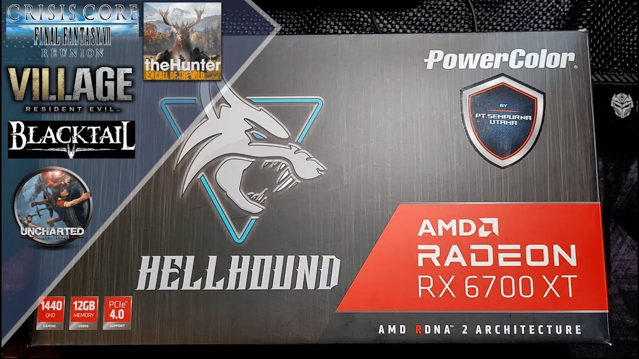 Installing RX 6700 XT with GPU Support & Test Games - YouTube