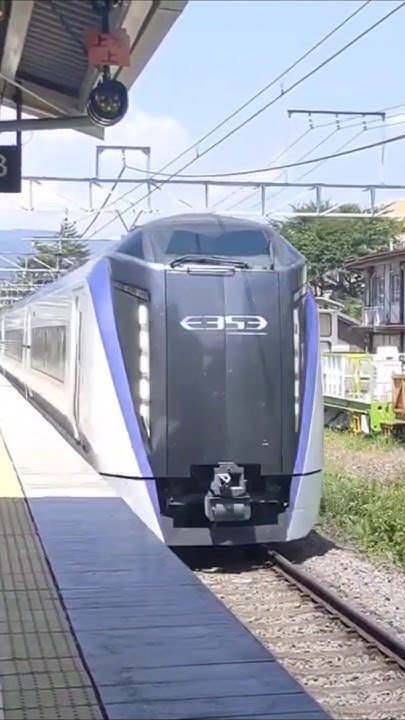 ミュージックホーンを颯爽と鳴らし富士見駅を通過するE353系 #shorts #e353系 #あずさ #かいじ #jr東日本 #中央東線 #ミュージックホーン #通過 - YouTube