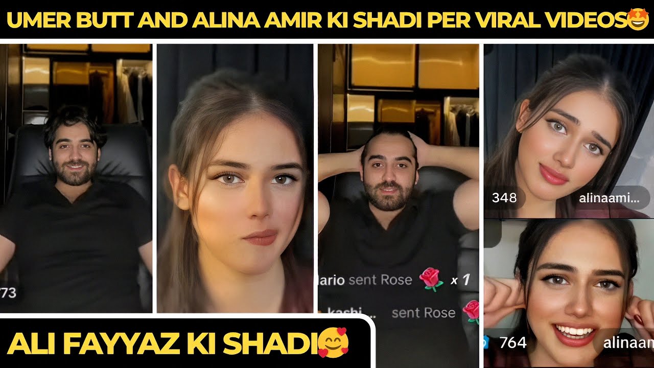 Ali Fayyaz Ki Shadi🥰 || Umer Butt And Alina Amir ki Shadi Per Viral Videos🤩 || 8 Aug 2025 - YouTube