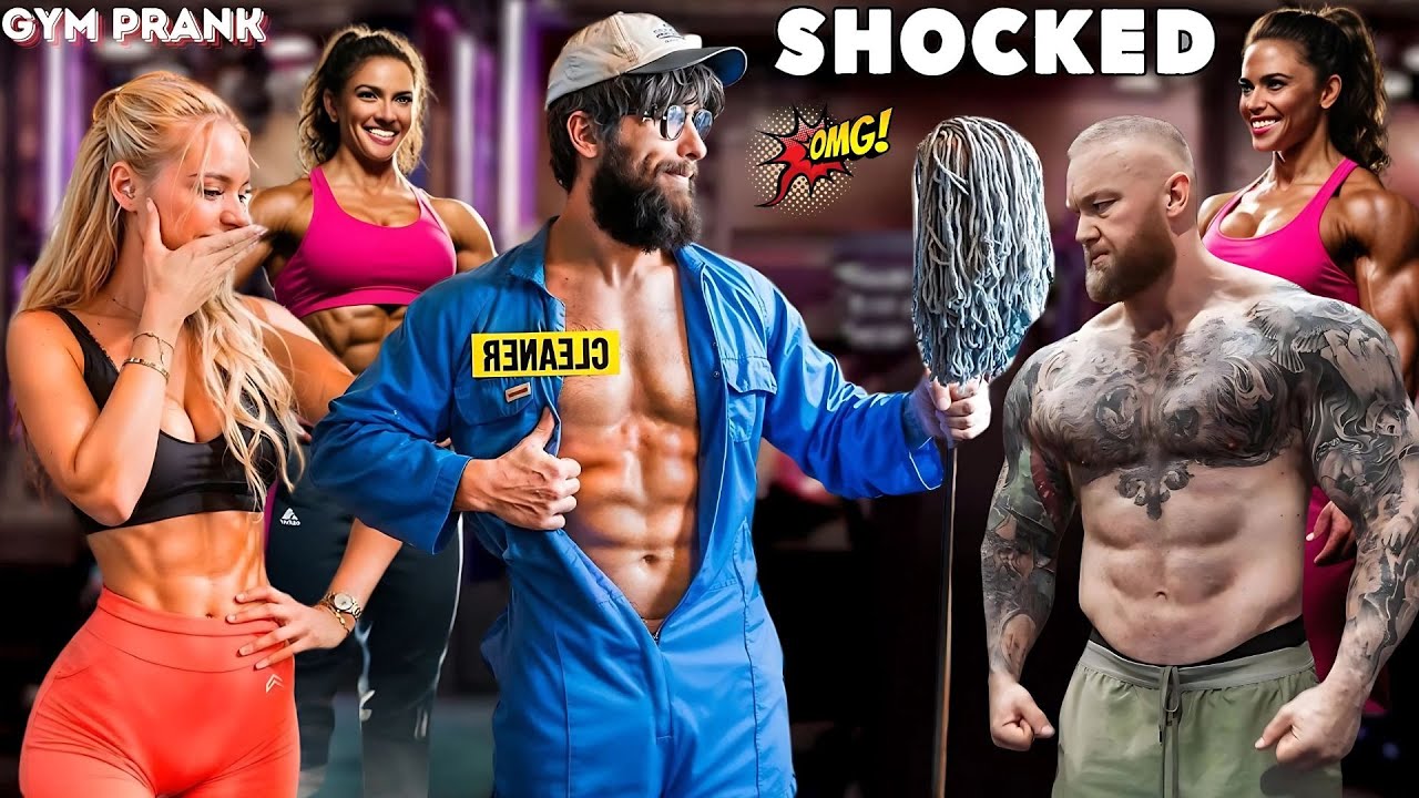 Elite Powerlifter Gets Pranked With Fake Cleaner 😉#1 | Anatoly GYM ...