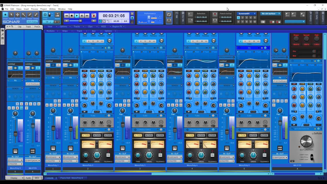 Blue Mood Theme for Cakewalk Sonar Platinium - YouTube