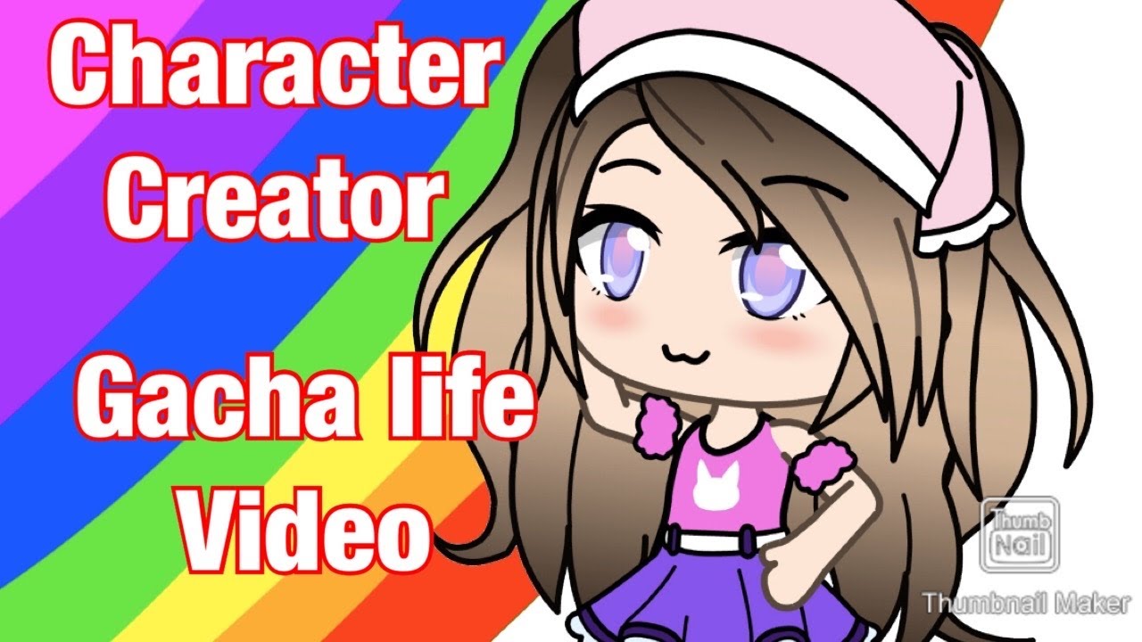Character creator | Gacha life version | Gacha life - YouTube