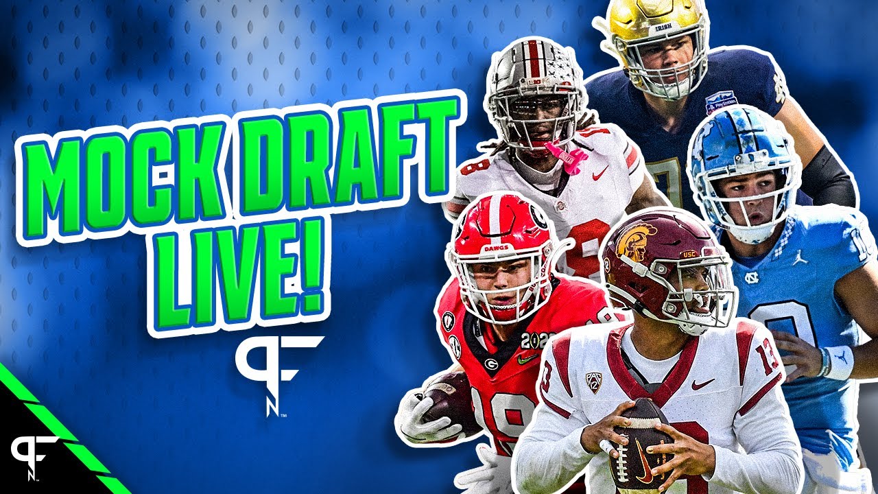 Pro Football Network's 2024 NFL Mock Draft LIVE! - YouTube