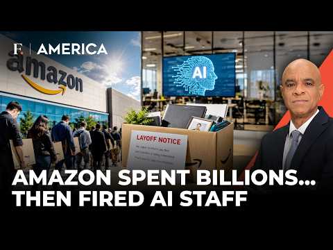 Amazon entlässt Mitarbeiter der KI-Abteilung nach Milliardeninvestitionen | Firstpost America | N18G