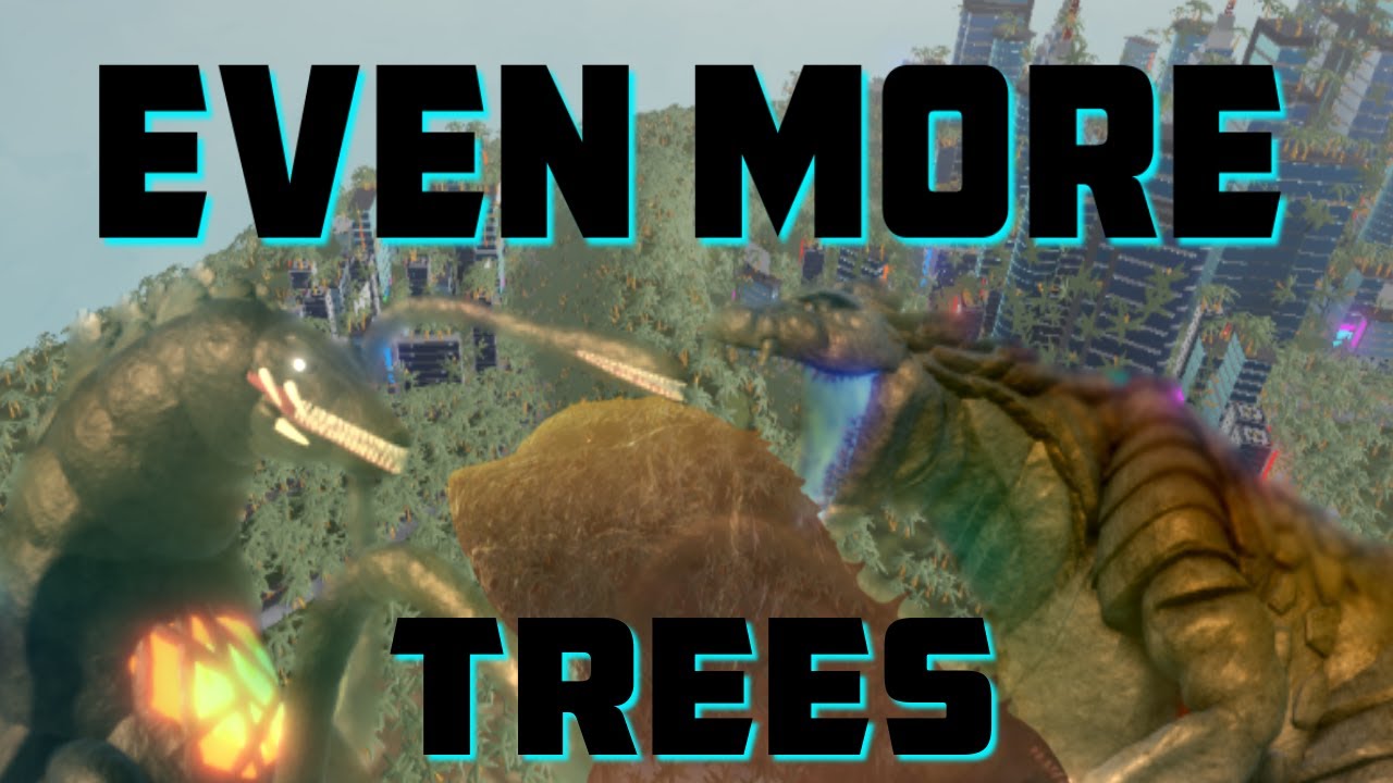 Filling Kaiju Universe Cities with Even More Trees - YouTube
