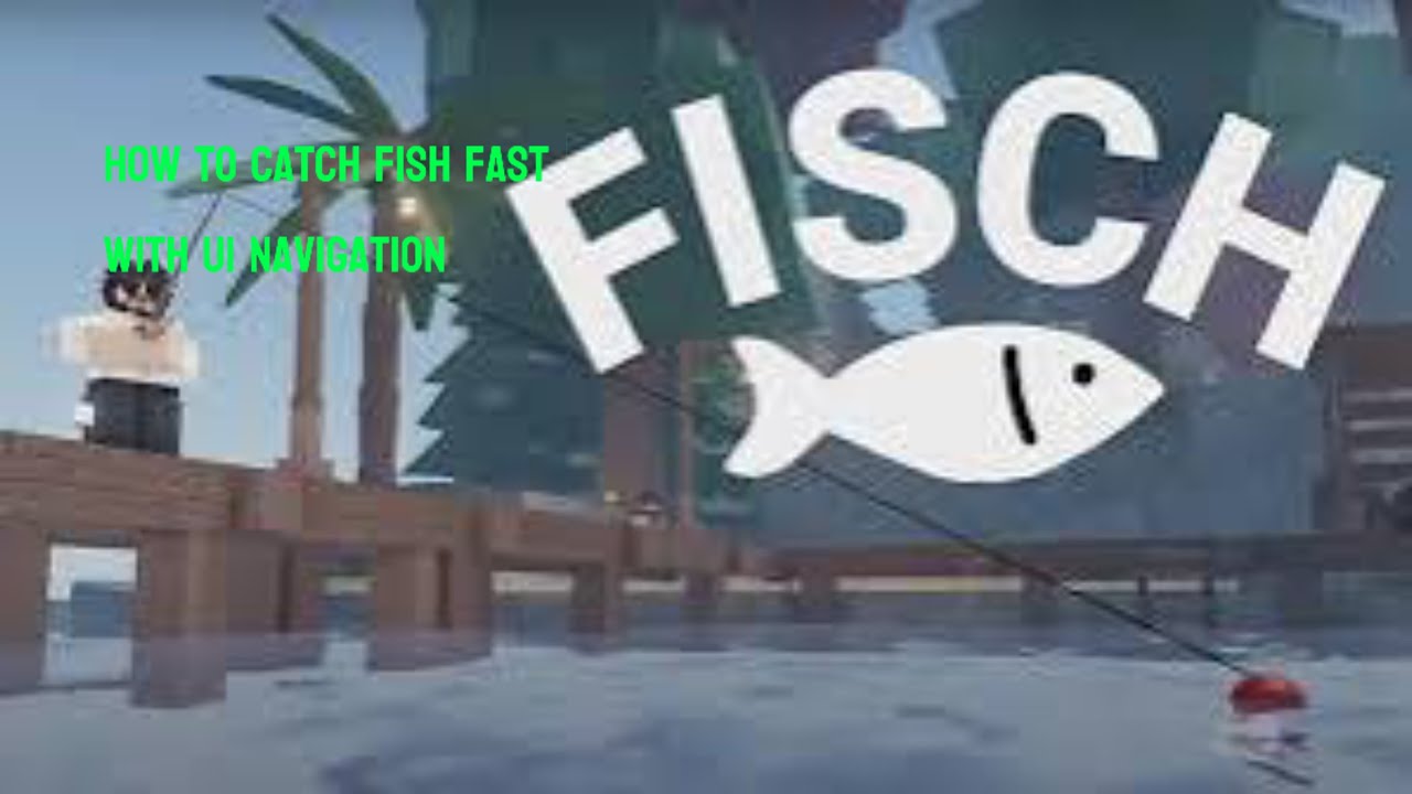 How to catch fish FAST with ui navigation in #fisch - YouTube