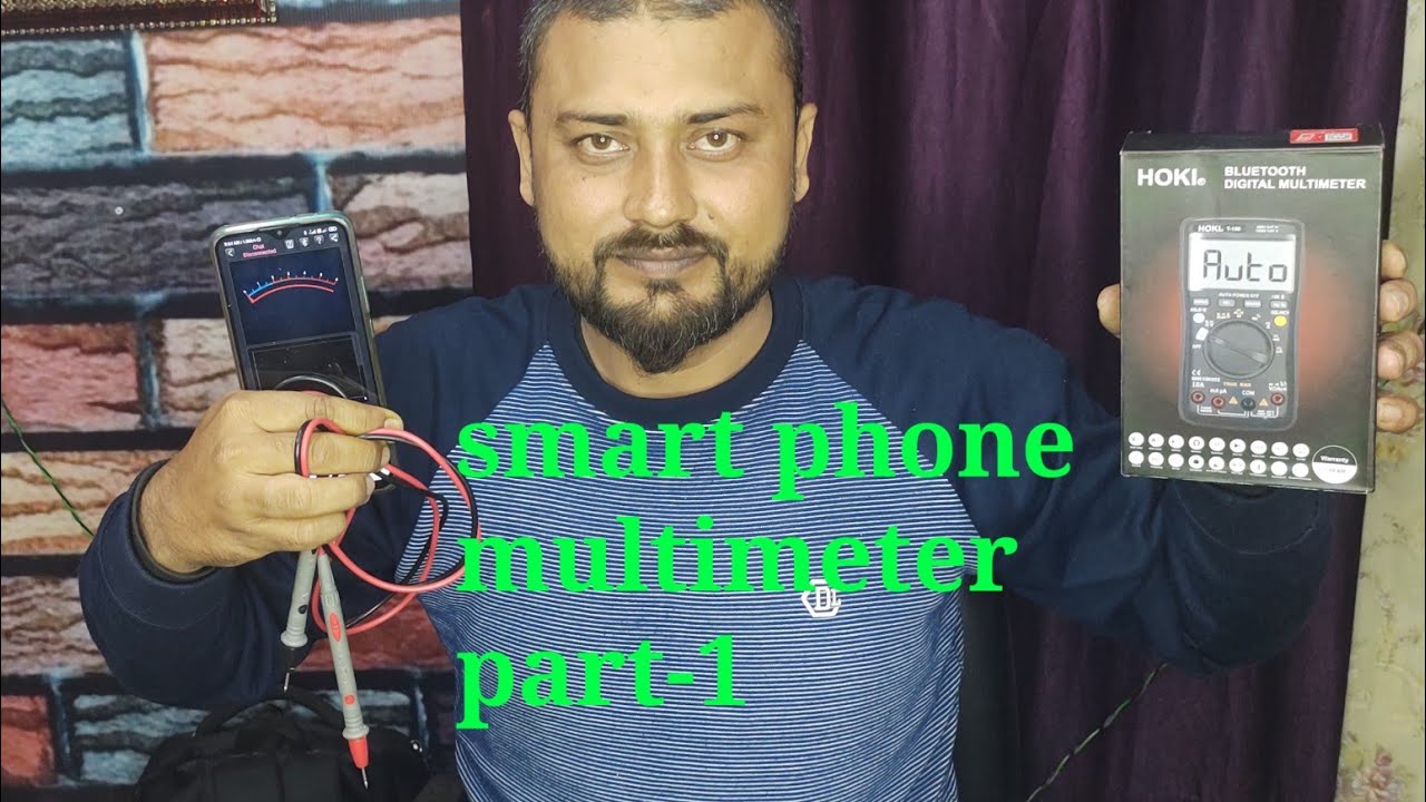 smart phone multimeter.. - YouTube