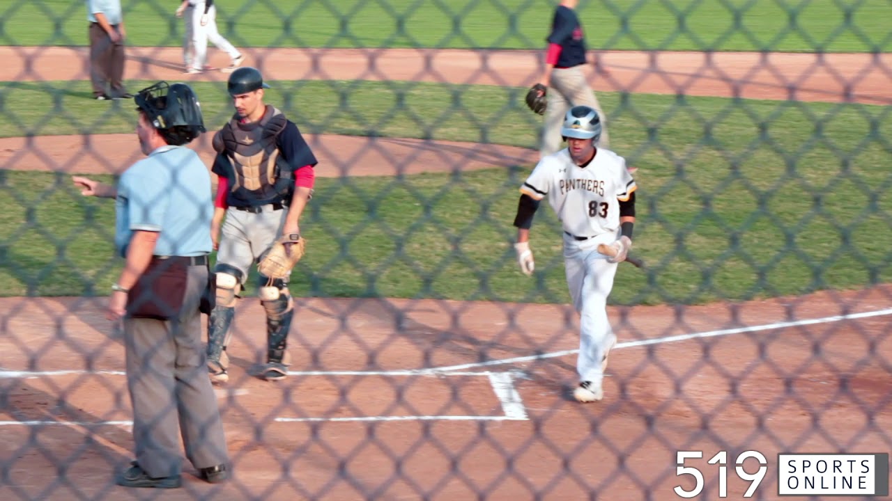 COBA Baseball - Milton Jr. Red Sox vs K-W Panthers - YouTube