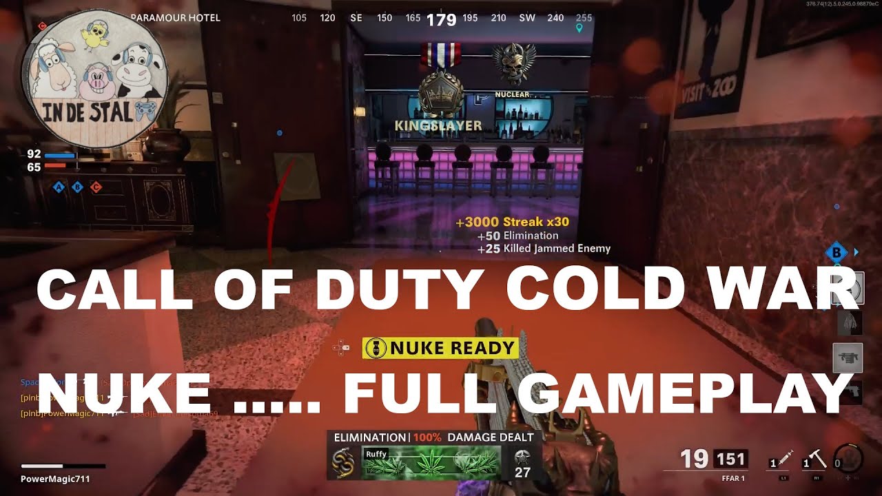 NUKE .... FULL GAMEPLAY Call of Duty Cold War #powermagic711 - YouTube
