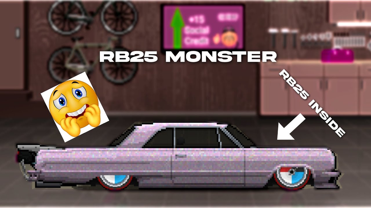 RB25 Monster | Pixel Car Racer - YouTube