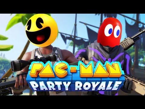 Pac Man in FORTNITE!?(Pac Man Party Royal) - YouTube