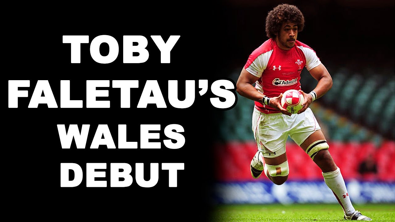 Toby Faletau's Wales Debut - YouTube