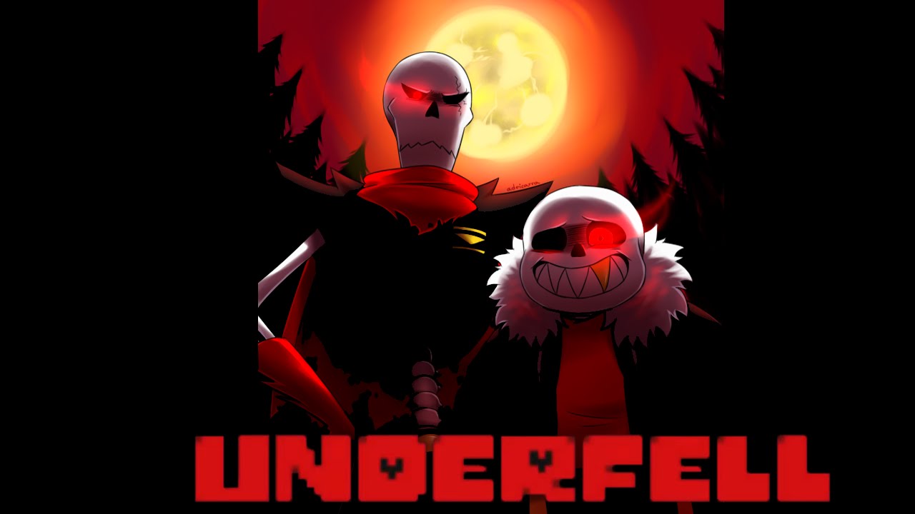 underfell demo การเปลี่ยนไปของ undertale Fan game - YouTube