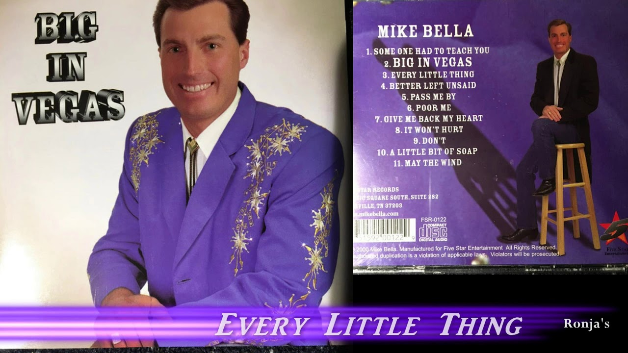 Mike Bella ~ "Every Little Thing" Chords - Chordify