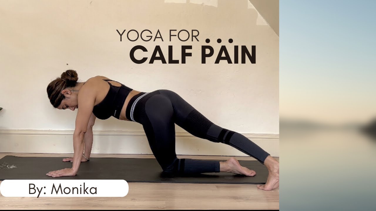 Yoga for calf muscles - YouTube