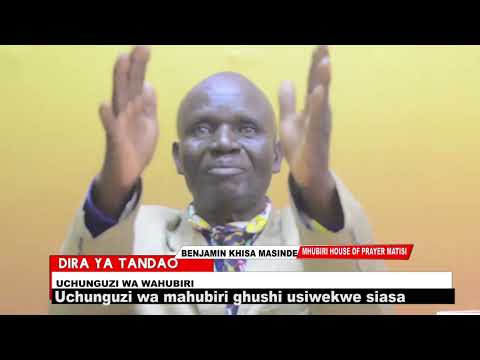 WANADINI WENGI WAOMBA SHUGHULI ZA MAKANISA KUTOINGLIWA KISIASA