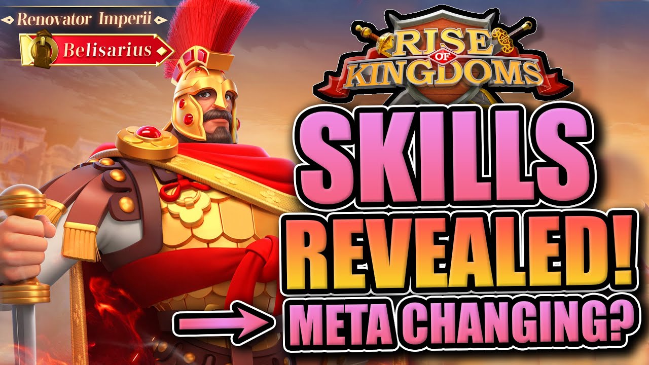 Belisarius Prime Coming Soon! [but is he META?] Rise of Kingdoms - YouTube