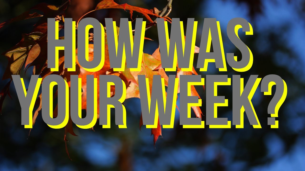 HOW WAS YOUR WEEK - YouTube