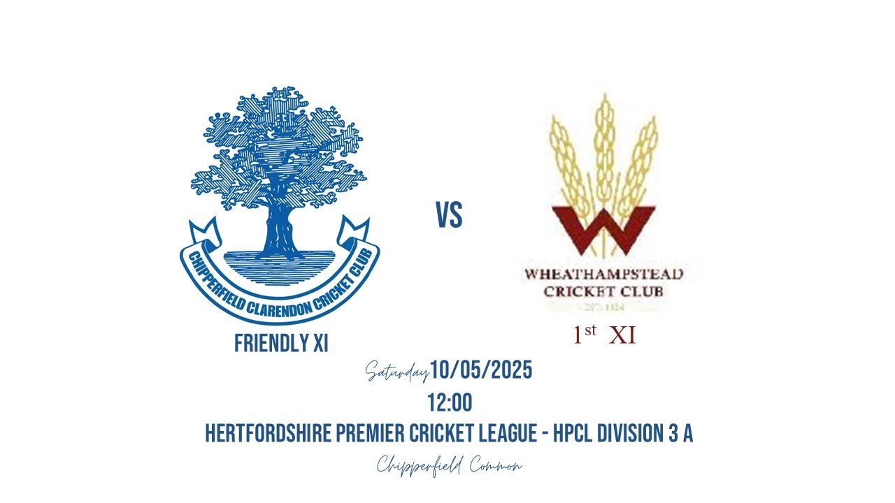 Chipperfield Clarendon CC 1st XI vs Wheathampstead CC 1st XI - YouTube