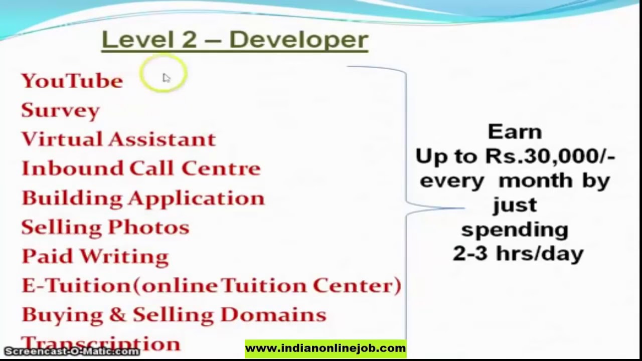 Full tutorial for online jobs without investment in india.Ahmmy - YouTube