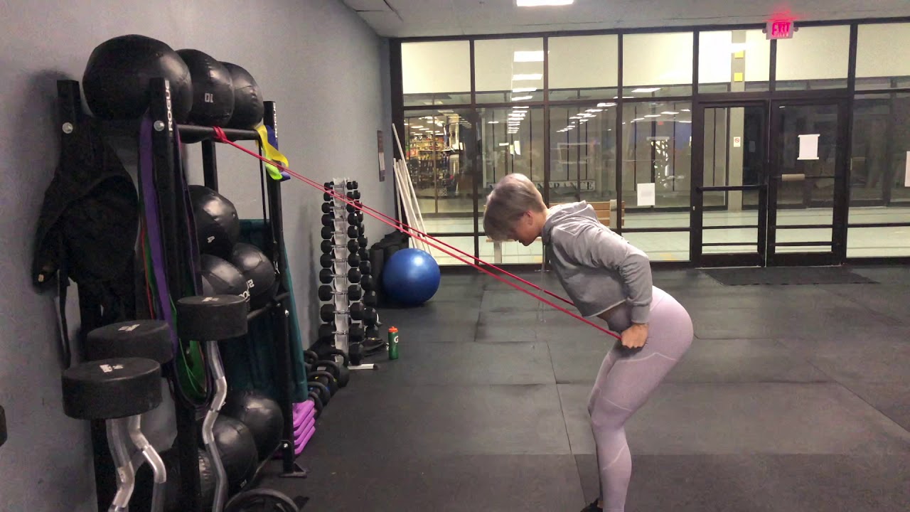 Banded lat pullover - YouTube