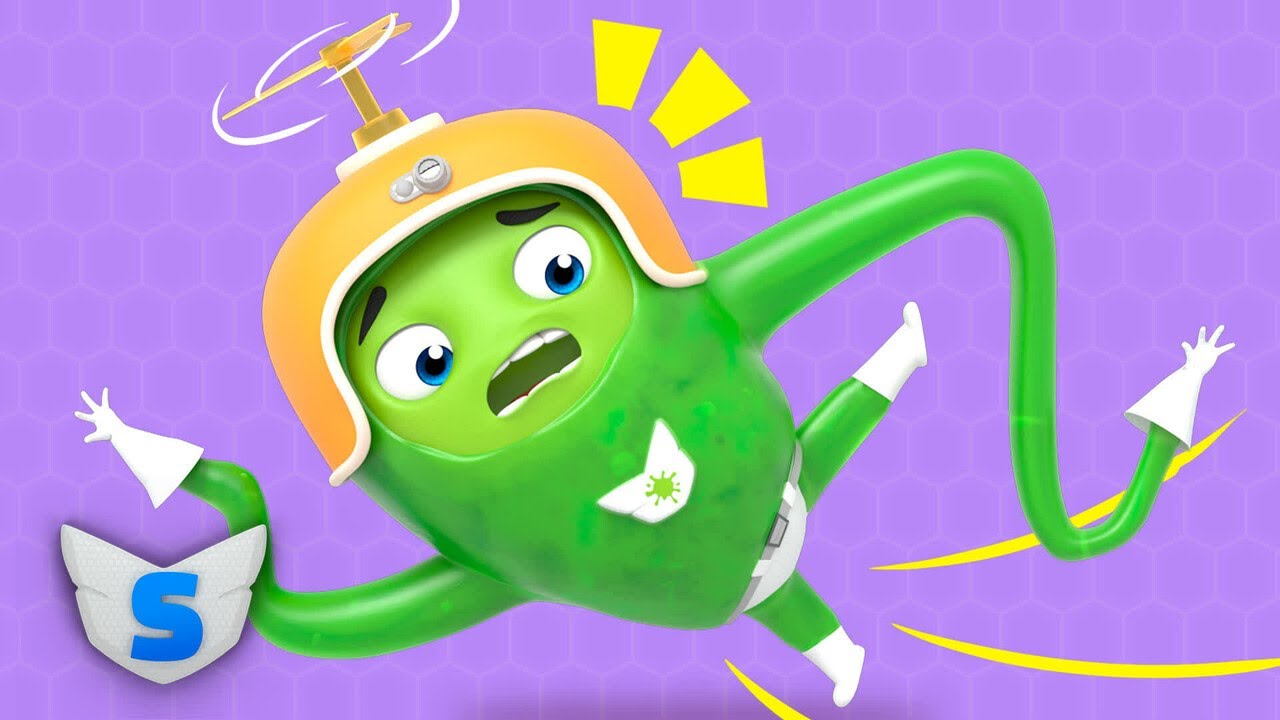Help! A crazy INVENTION puts SUPER SLIME in danger! - Superpower chaos ...