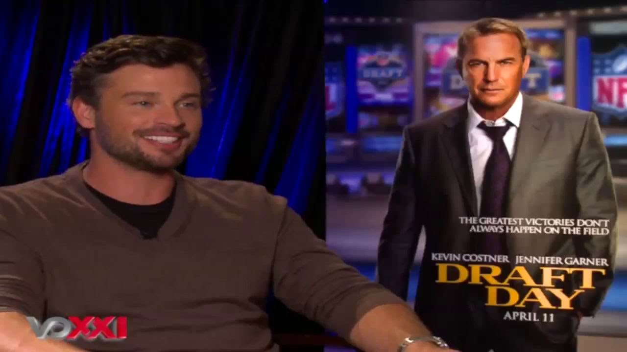 Tom Welling - Draft Day - VOXXINews - YouTube