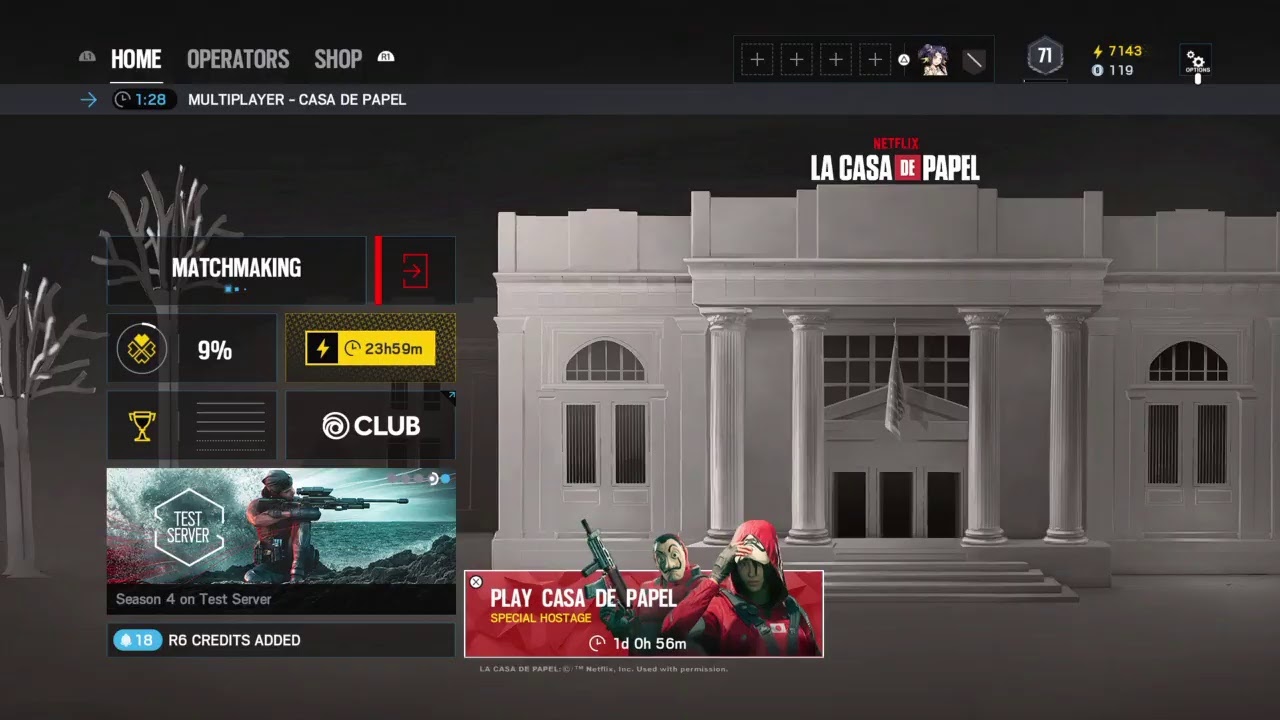 Rainbow 6 seige Bank Heist - YouTube