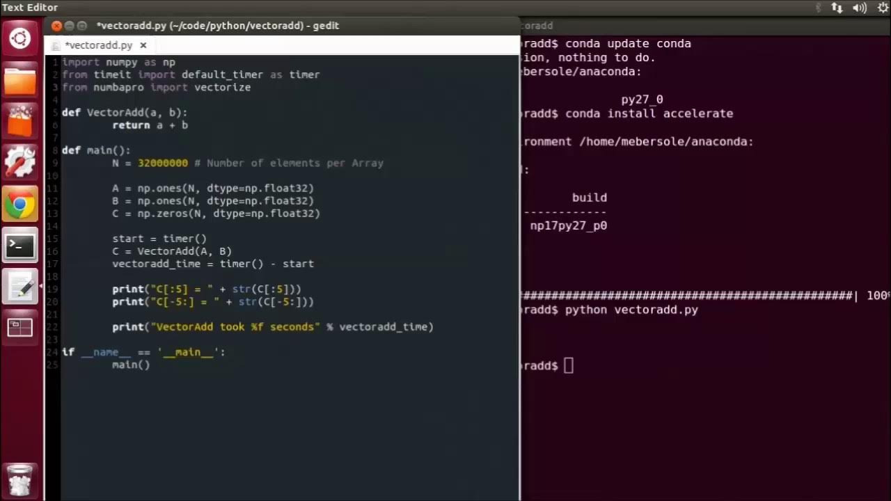 CUDACast #10a - Your First CUDA Python Program - YouTube