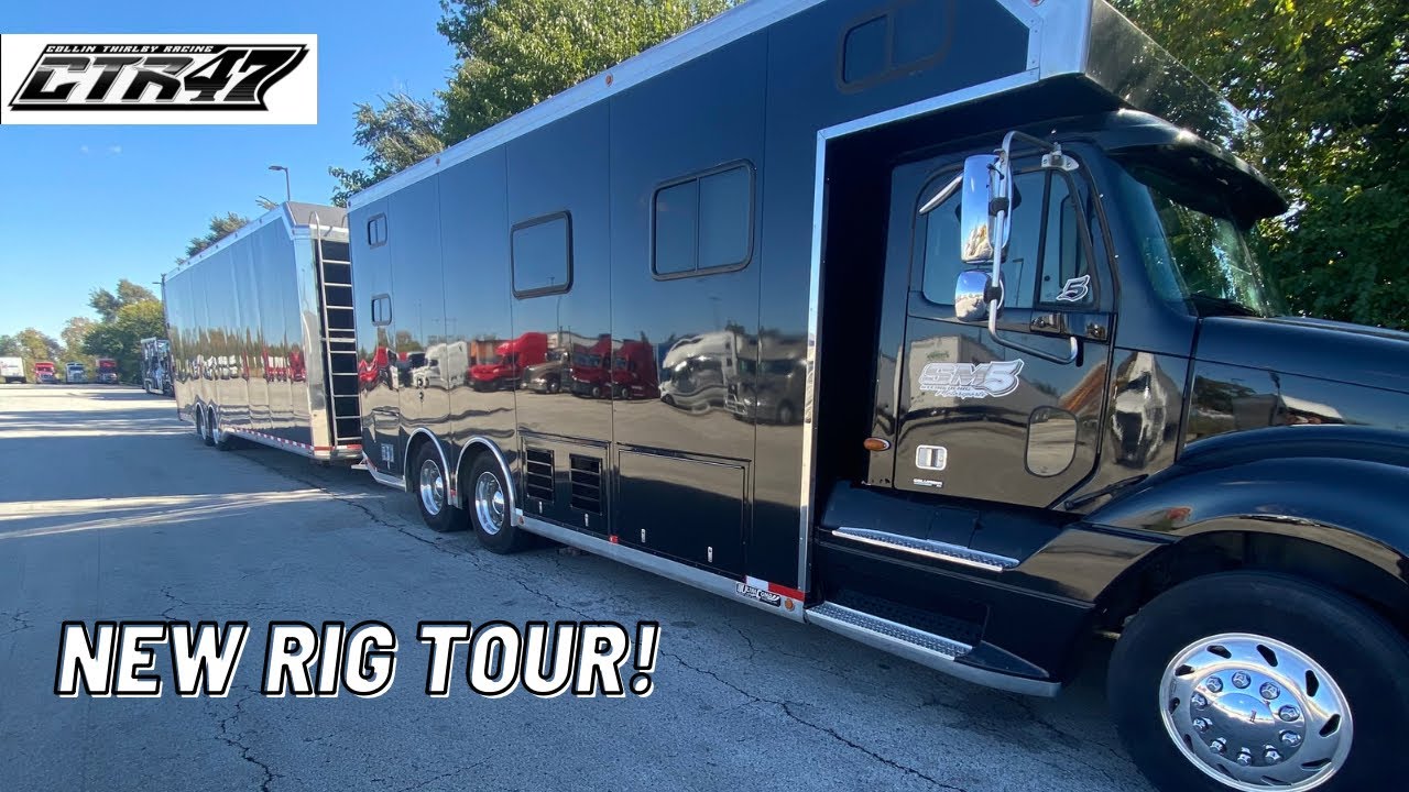 CTR Cribs! New Toter Home and Liftgate Stacker Trailer! #dirtcarracing ...