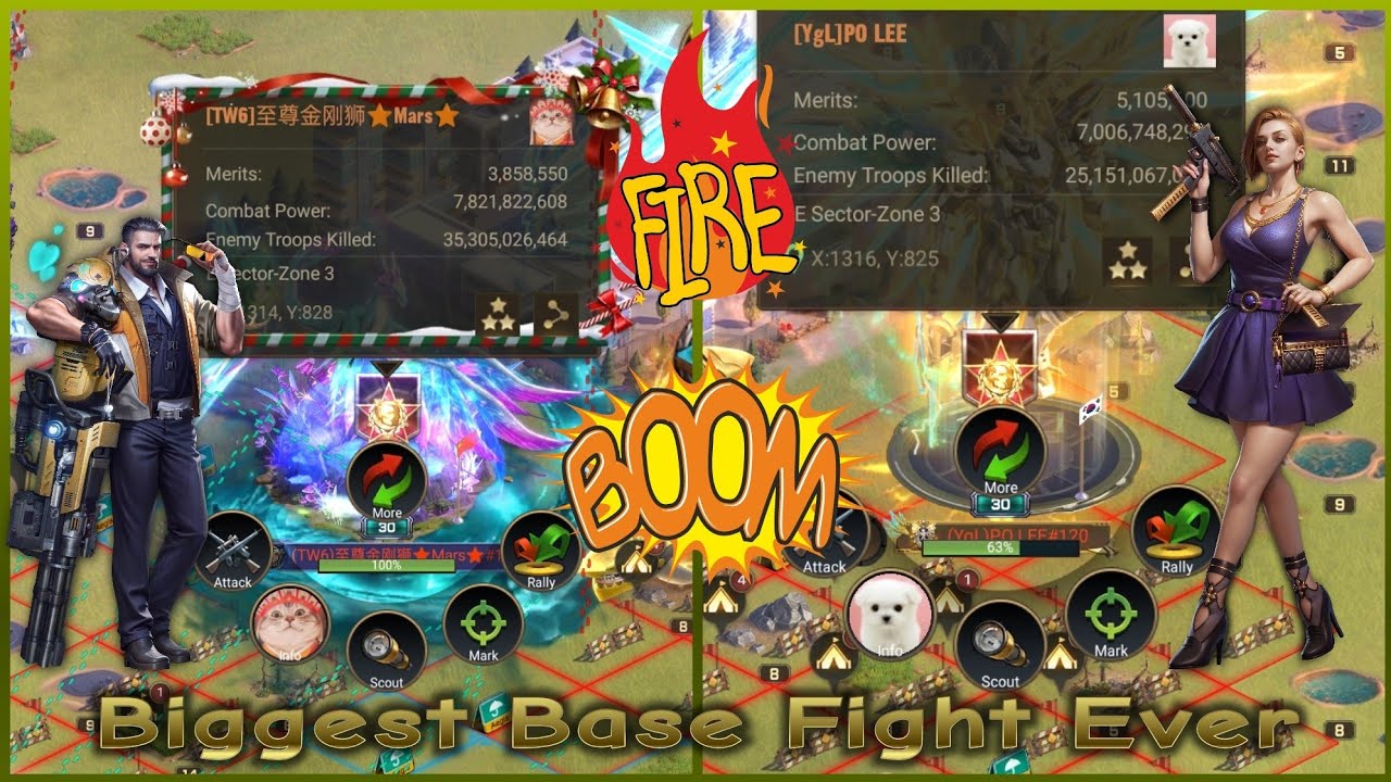 ⭐PoLee V/S Mars, Super Mike K. 🔥 Intense Base Fight Map 900031 ::: Last ...