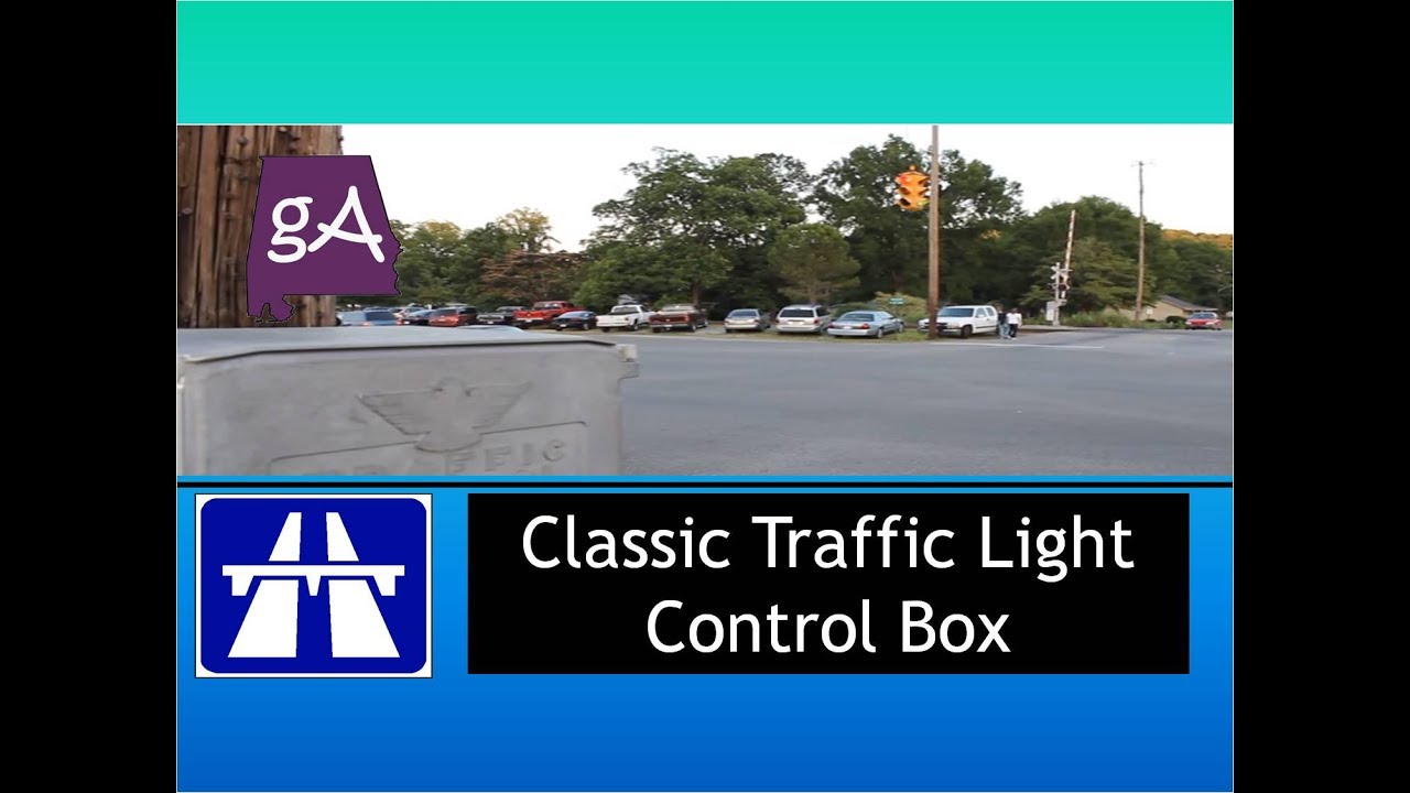 Classic Traffic Light Control Box - YouTube