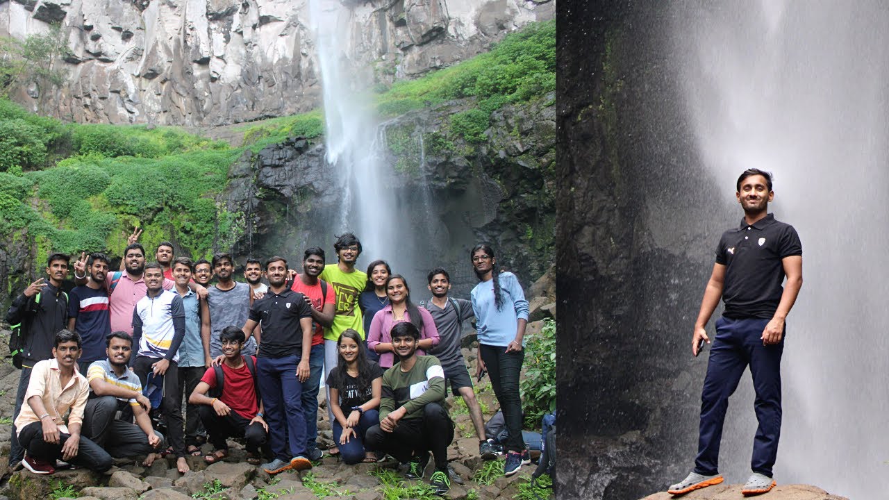 Walchand college students trip to Barki waterfall | Kolhapur | final ...