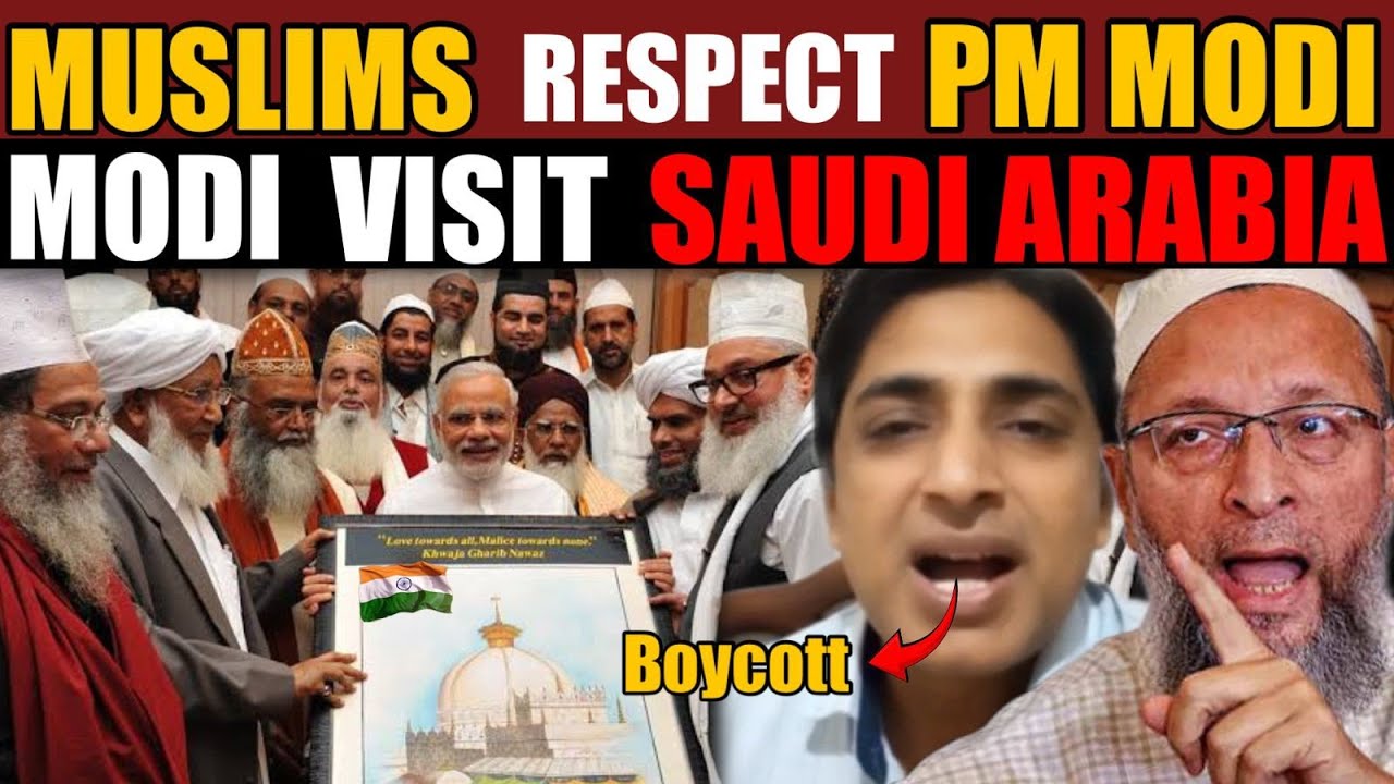 MUSLIMS RESPECT PM MODI MODI VISIT SAUDI ARABIA MBS GET OUT PAKISTANI 😭 ...