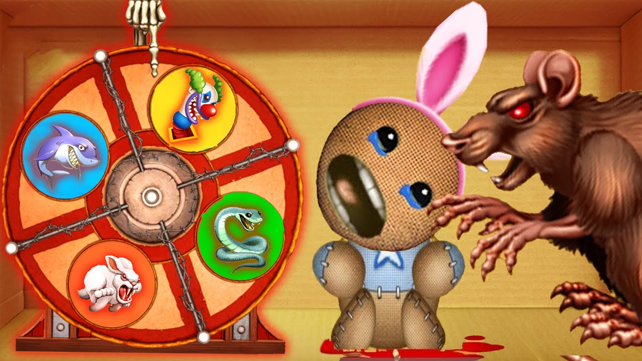 SHEEL OF MISFORTUNE VS SEWER RATS VS THE BUDDY | KICK THE BUDDY - YouTube