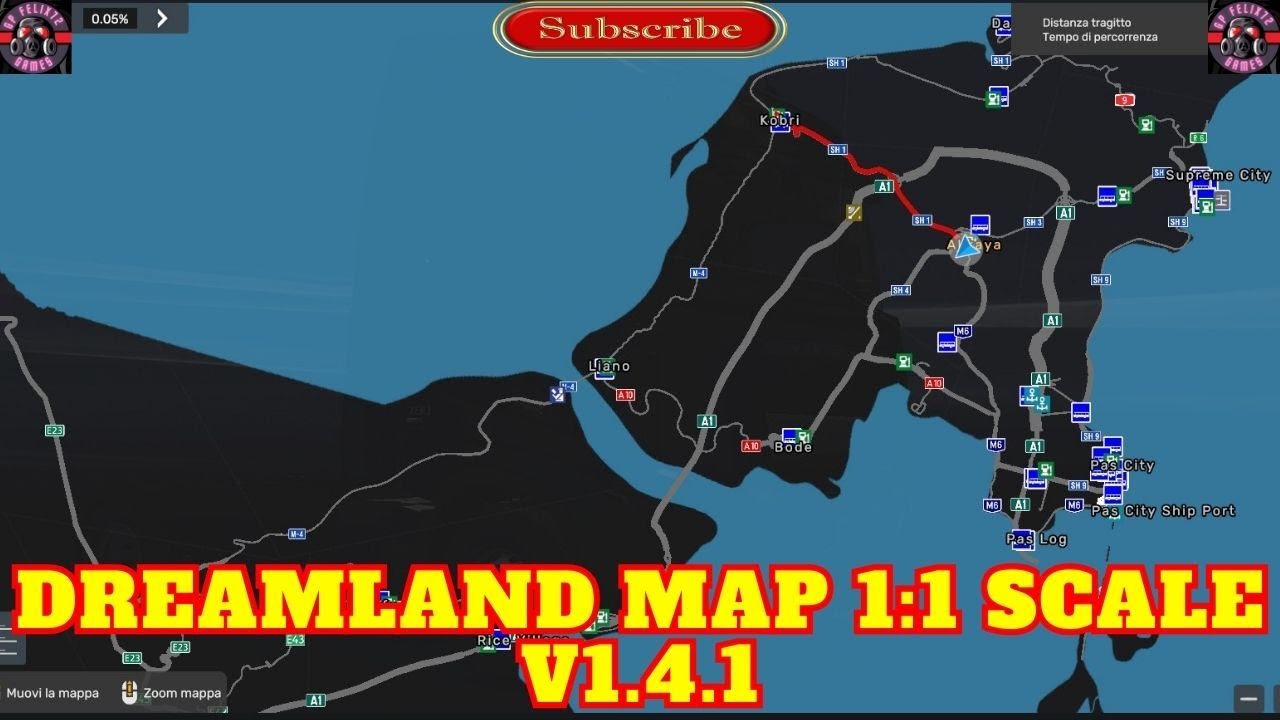 DreamLand Map 1:1 Scale - V1.4.1 / 10:03:2025 Release 1.53 - 1.54 - YouTube