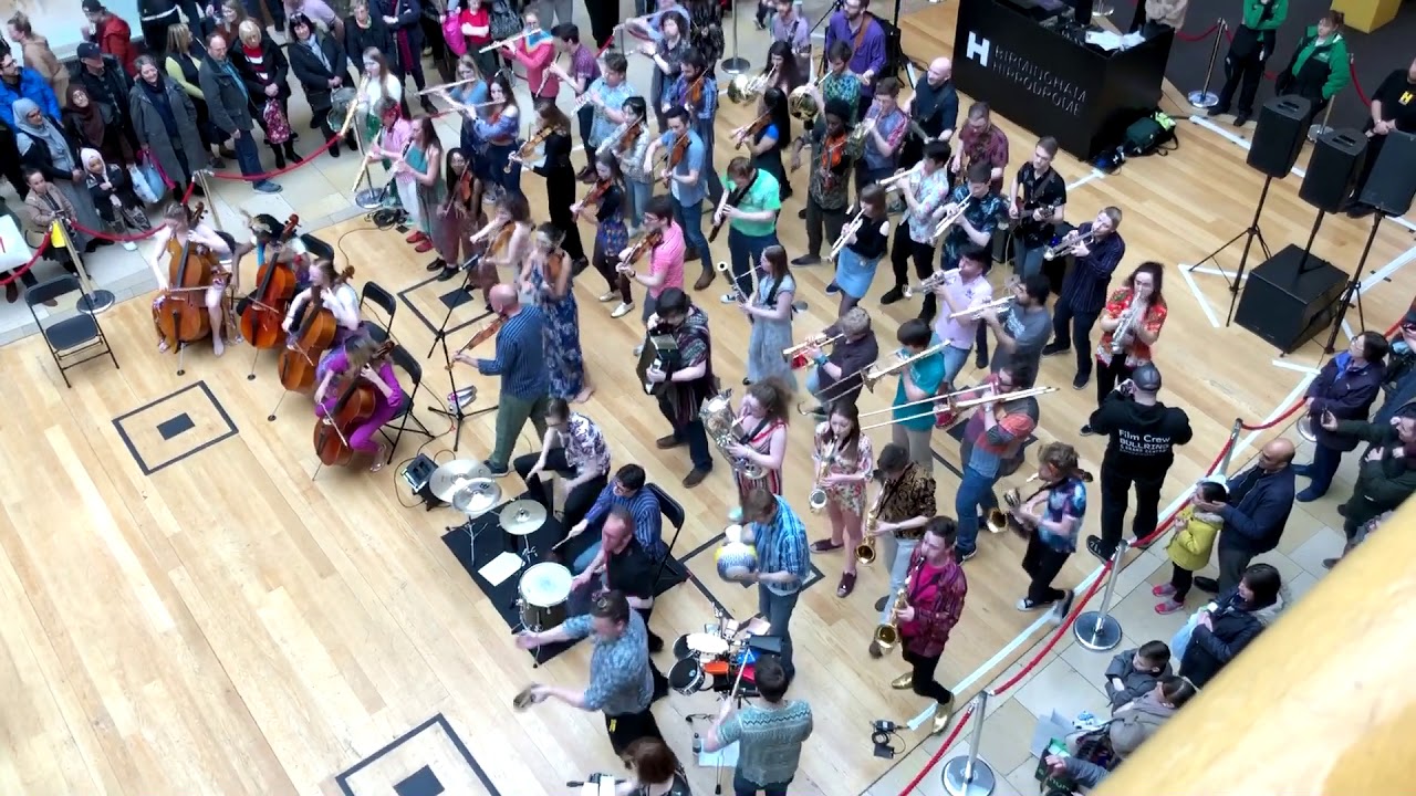 Joe Broughton's Conservatoire Folk Ensemble at Birmingham Bullring ...