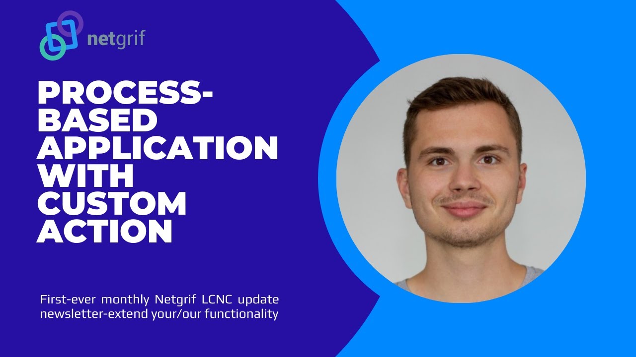 Process-based application with custom action - YouTube