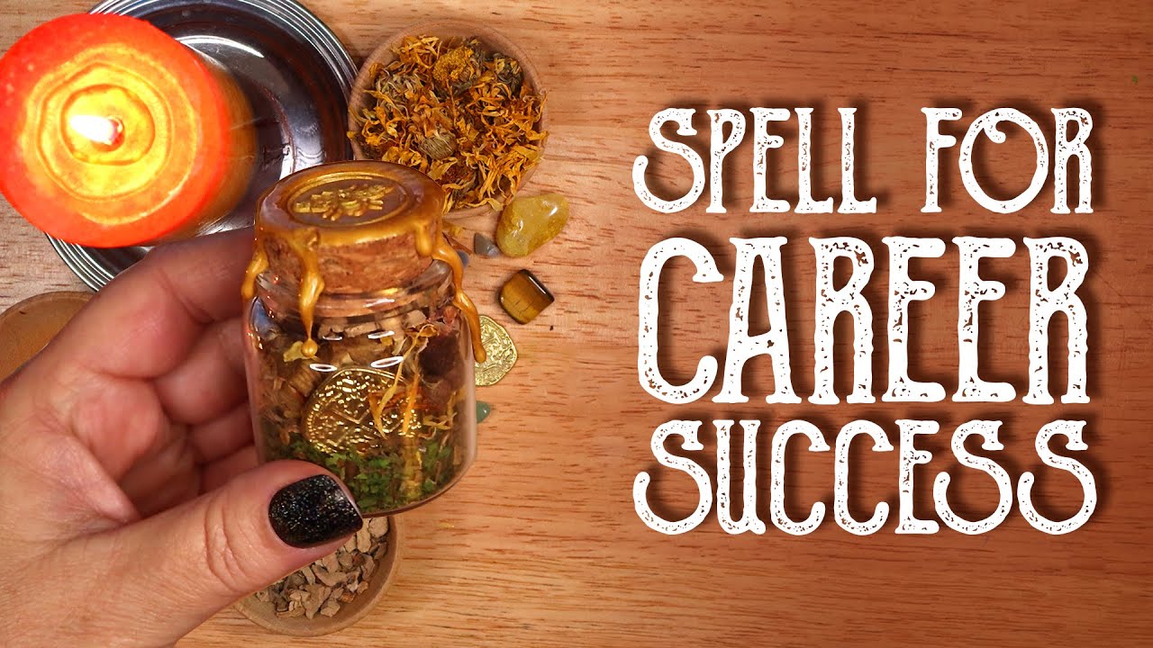 Spell for Career Success - New Job, Promotion, Sigil Magic, Color Magic ...