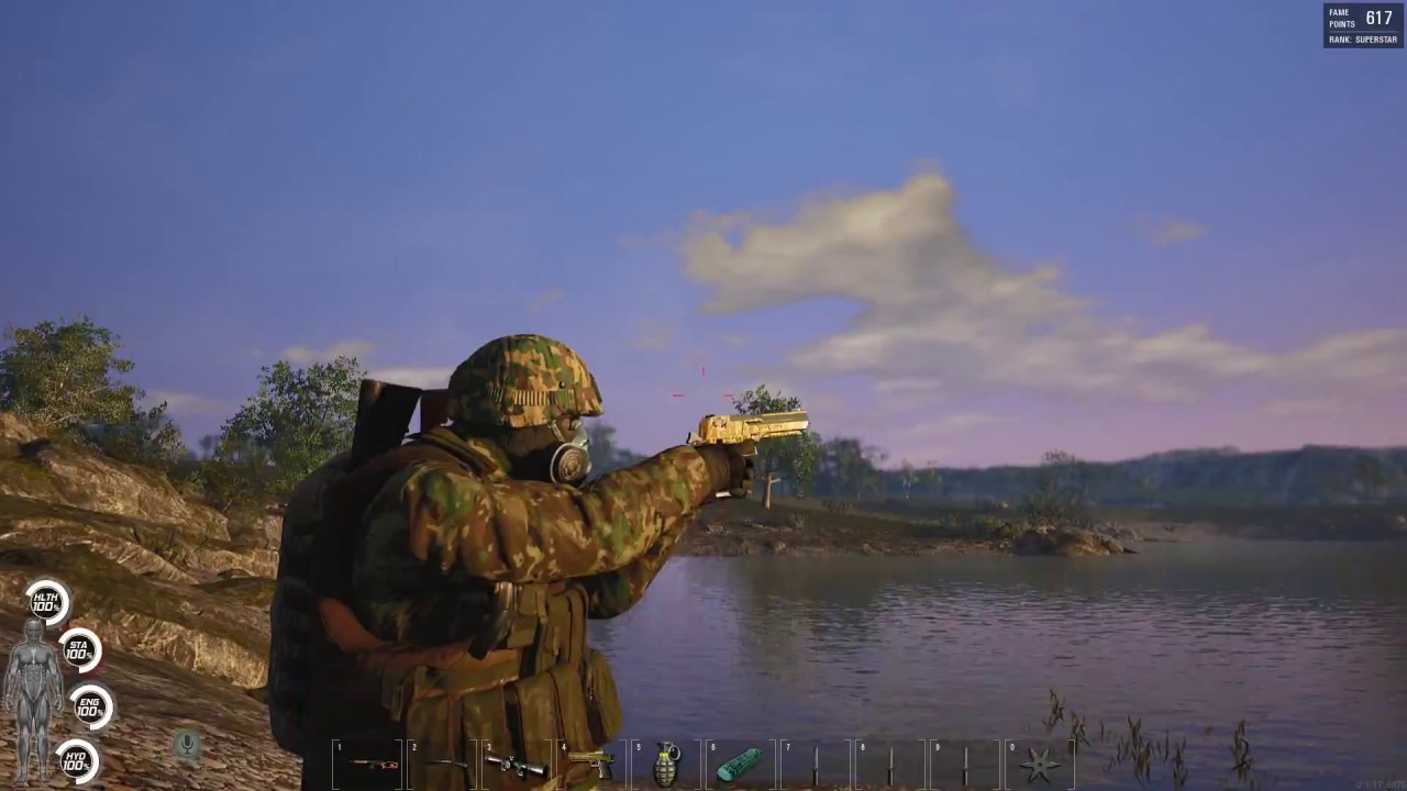 PC STEAM GAME: Scum Video Graphics Test / Full Woodland Camouflage ...