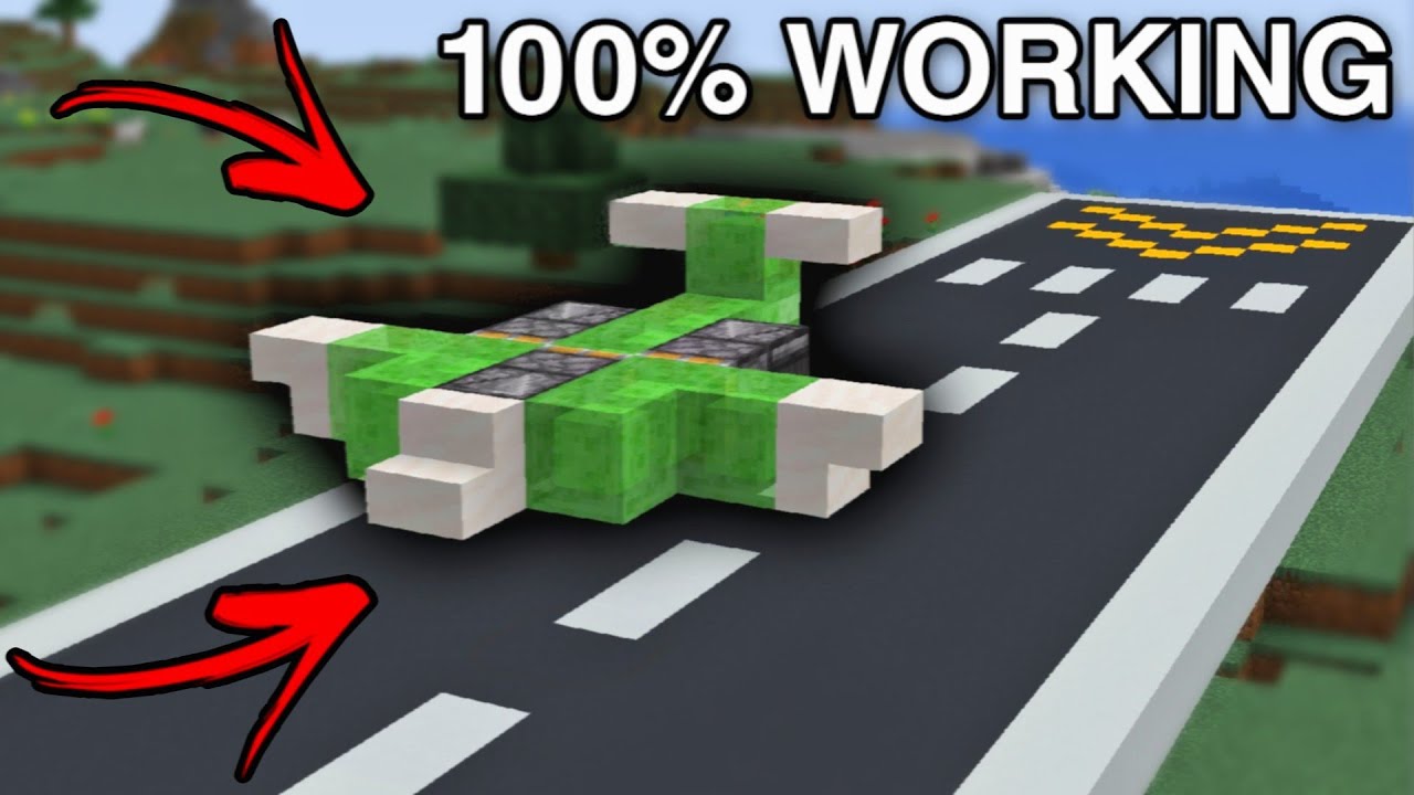 EASY Working Airplane Tutorial in Minecraft 1.16+ - YouTube