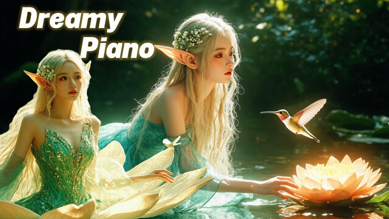 Elf Goddess in Nature Escape | Relaxing Piano Music for Sleep & Inner ...