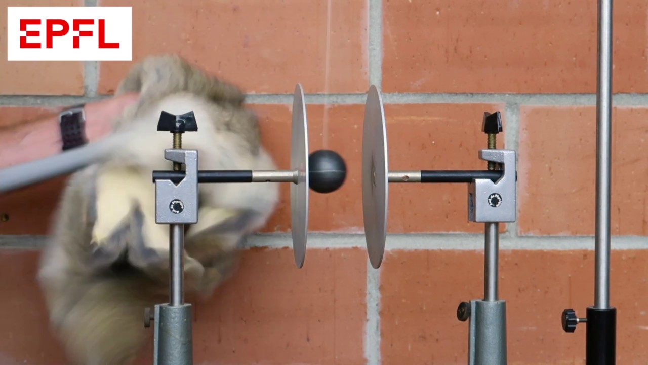 420 pendule électrostatique (2) - YouTube